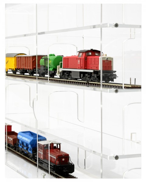 Modular Display Cabinet for Model Trains H0 | Gauge H0 | Model Railways ...
